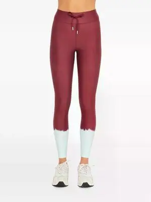 The Upside Tie-dye Leggings - Red