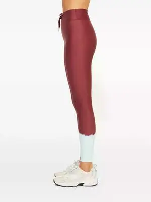 The Upside Tie-dye Leggings - Red