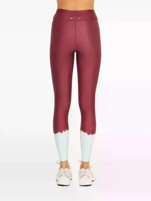The Upside Tie-dye Leggings - Red