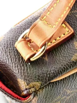 LOUIS VUITTON Recital Handbag Monogram Canvas Shoulder Bag