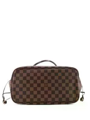 LOUIS VUITTON Damier Neverfull Mm Tote Bag - Brown