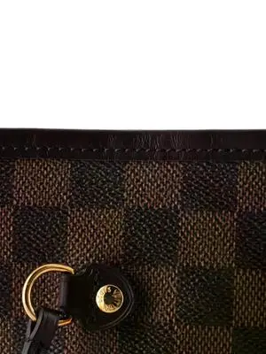 LOUIS VUITTON Damier Neverfull Mm Tote Bag - Brown