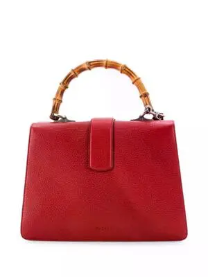 Gucci Dionysus Bamboo Top Handle Bag Leather Medium Satchel