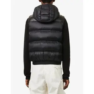 Moncler Impression Hooded Leather Gilet