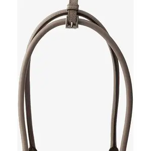 Prada Leather Top-handle Bag - Grey