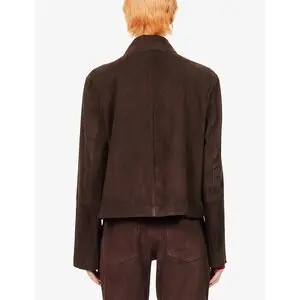 ARMA Emy Collar Suede Jacket