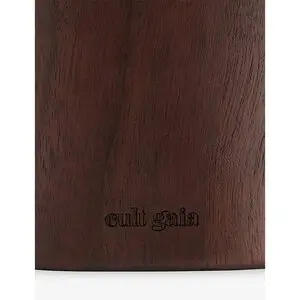Cult Gaia Wooden Wristlet With Chain Strap