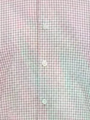 Isaia Checked Long-sleeve Shirt