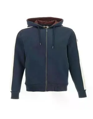 COLMAR Heritage Contrast-stripe Zip-up Hoodie - Blue