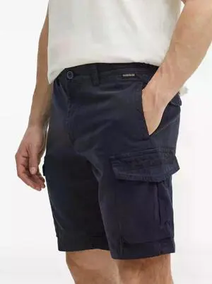 NAPAPIJRI Deline Logo-embroidered Cargo Shorts - Blue