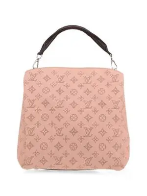 LOUIS VUITTON 2016 Babylone Mahina Tote Bag - Pink