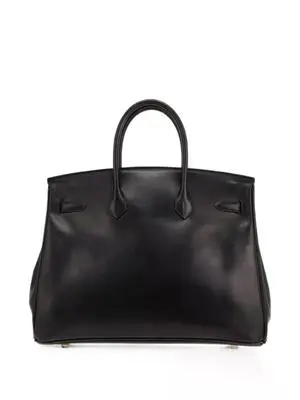 Hermès 2001 35 Birkin Tote Bag - Black