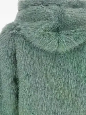 KAOS Hooded Faux-fur Jacket