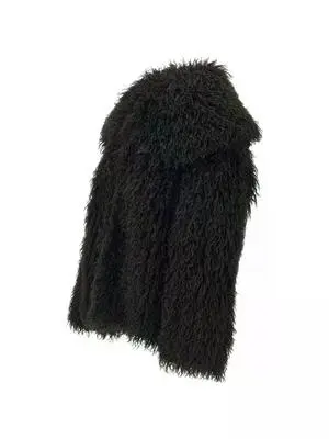 KAOS Faux-fur Wide-collar Jacket
