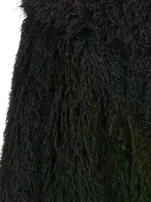 KAOS Faux-fur Wide-collar Jacket