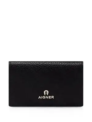 AIGNER Ivy Logo-plaque Wallet - Black