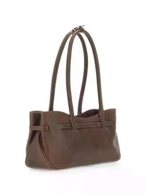 MARGESHERWOOD Leather Shoulder Bag - Brown