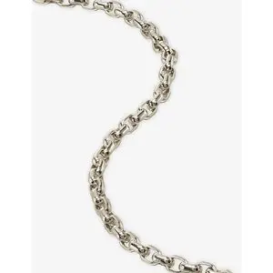 Tom Wood Lee Thick Rhodium-plated 925 Sterling Bracelet
