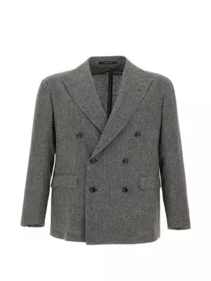Tagliatore Herringbone Double-breasted Blazer