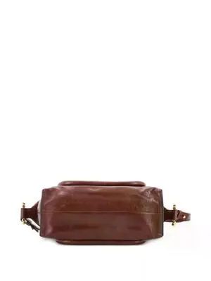 Chloé Paraty Leather Satchel - Brown
