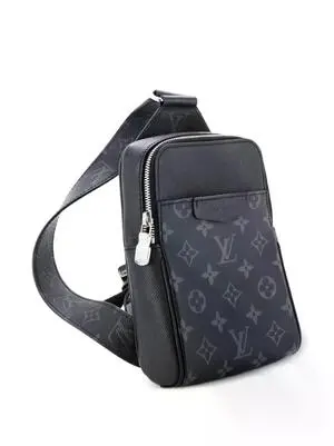 LOUIS VUITTON Outdoor Slingbag Monogram Taigarama Backpack