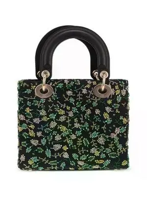 Dior Lady Pearl-embroidered Tote Bag