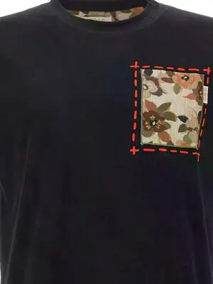 BOB Floral-print Pocket T-shirt