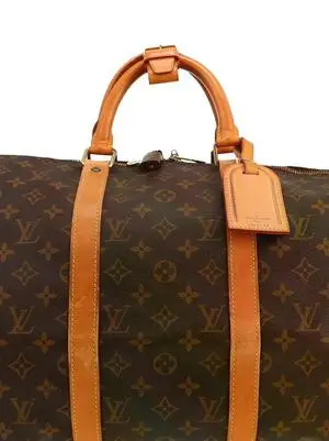 LOUIS VUITTON 1997 50 Keepall Monogram Holdall - Brown