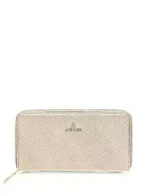 Aigner Gold Tone Wallets For Women