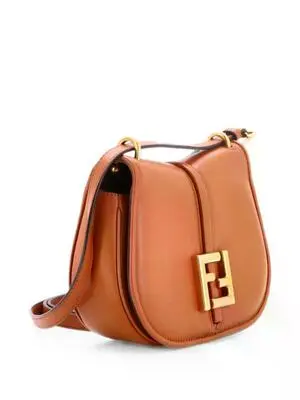 Fendi C'mon Leather Small Shoulder Bag