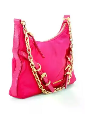 Givenchy Voyou Party Satin With Leather Mini Shoulder Bag
