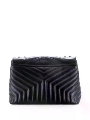 Saint Laurent Loulou Matelasse Chevron Leather Shoulder Bag
