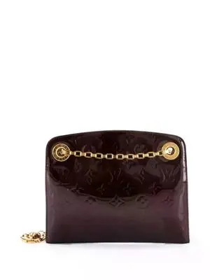 LOUIS VUITTON Virginia Handbag Monogram Vernis Pm Shoulder Bag