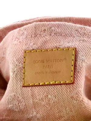 LOUIS VUITTON Monogram Denim Clutch Bag