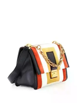 Fendi Kan U Leather Medium Shoulder Bag