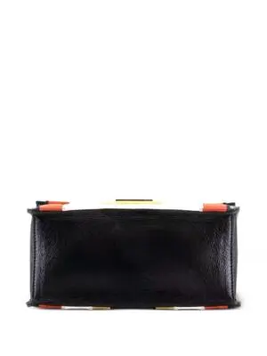 Fendi Kan U Leather Medium Shoulder Bag