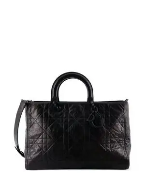 DIOR Ultra Matte Lady D-sire Bag Macrocannage Crinkled Calfskin Large Shoulder Bag