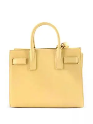 Saint Laurent Sac De Jour Leather Nano Tote Bag