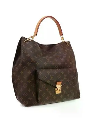 LOUIS VUITTON Metis Monogram Tote Bag - Brown