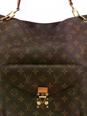 LOUIS VUITTON Metis Monogram Tote Bag - Brown