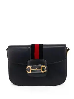 Gucci 2020's Horsebit 1955 Tote Bag - Blue