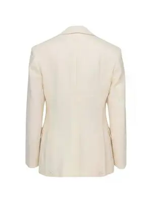 Isaia Pin-detail Double-breasted Blazer