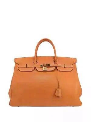 Hermès 1991 40 Birkin Handbag - Brown