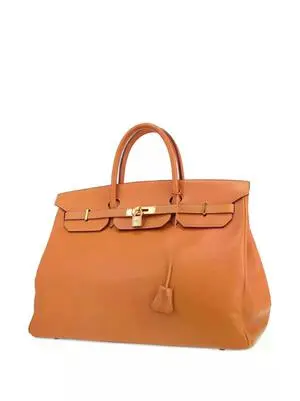 Hermès 1991 40 Birkin Handbag - Brown