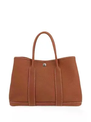 Hermès 2024 30 Garden Party Tote Bag - Brown