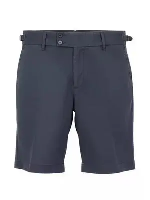 Isaia Side-buckle Chino Shorts - Blue