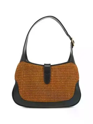 Gucci Jackie 1961 Raffia Shoulder Bag