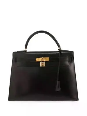 Hermès 1999 32 Kelly Tote Bag - Black
