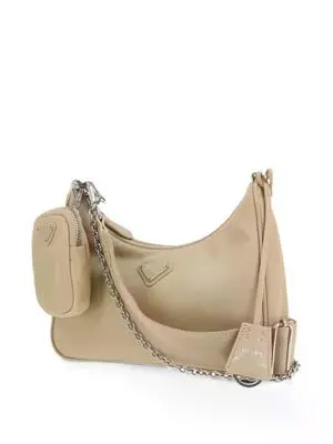 Prada Re-edition 2005 Shoulder Bag - Neutrals