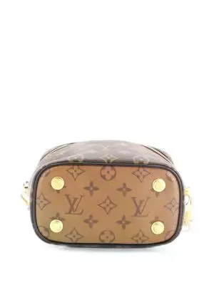 LOUIS VUITTON Vanity Handbag Reverse Monogram Canvas Pm Satchel